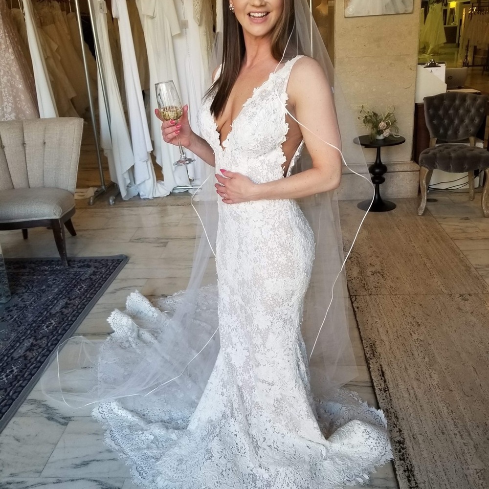 Atelier Pronovia’s Elena Mermaid Wedding Dress - Gem